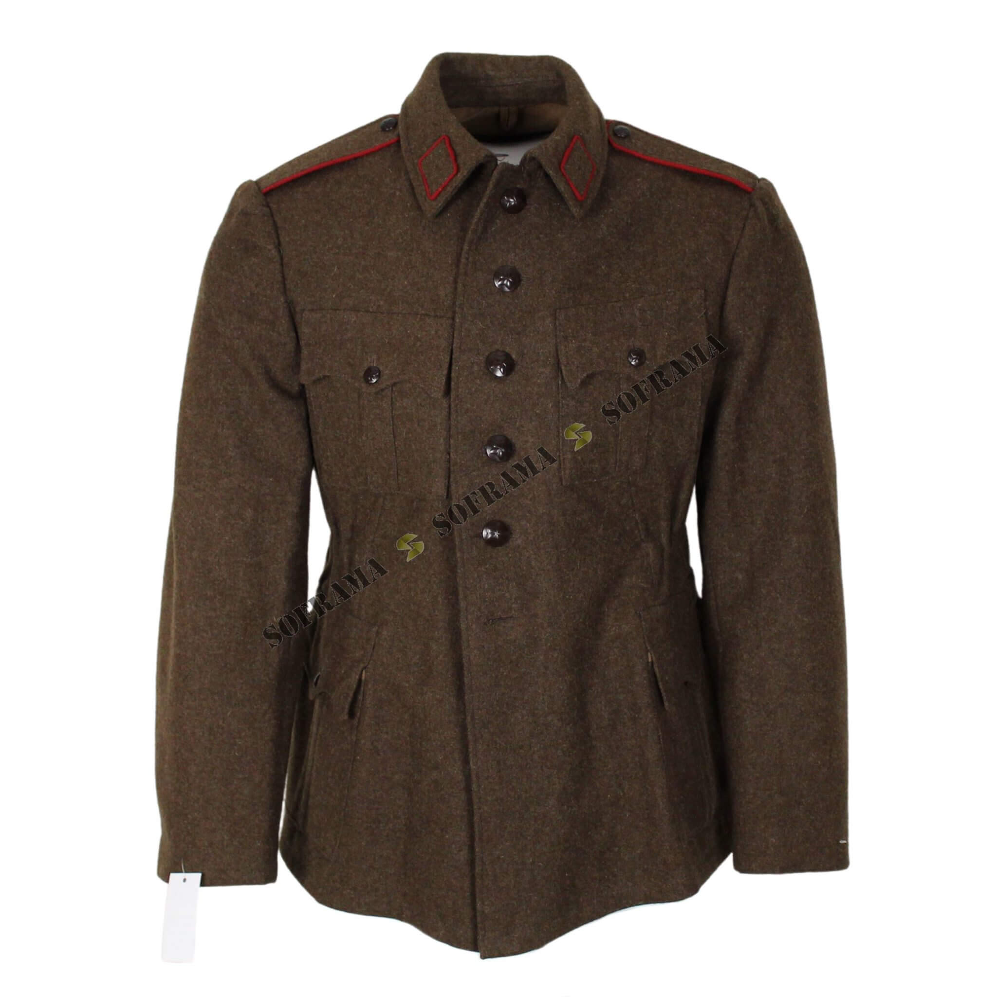 Bulgarian army wool jacket - Soframa